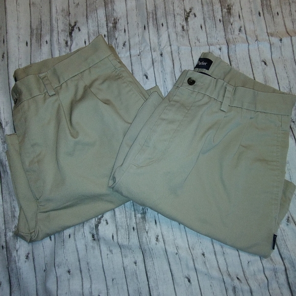 Parker | Shorts | Like New Two Pairs Of Parker Khaki Mens Shorts | Poshmark